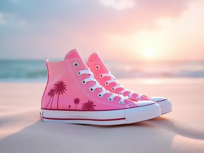 Converse Launches Pink summer Palms Chuck Taylor Collection
