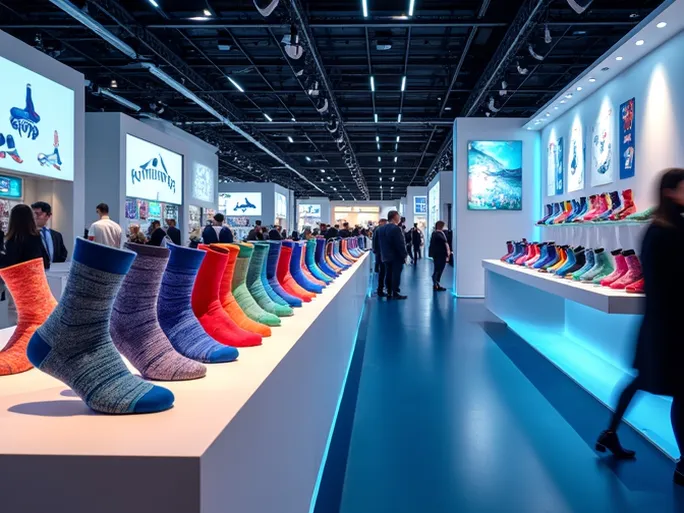 Zhuji Sock Makers Form Alliances at Haining Expo