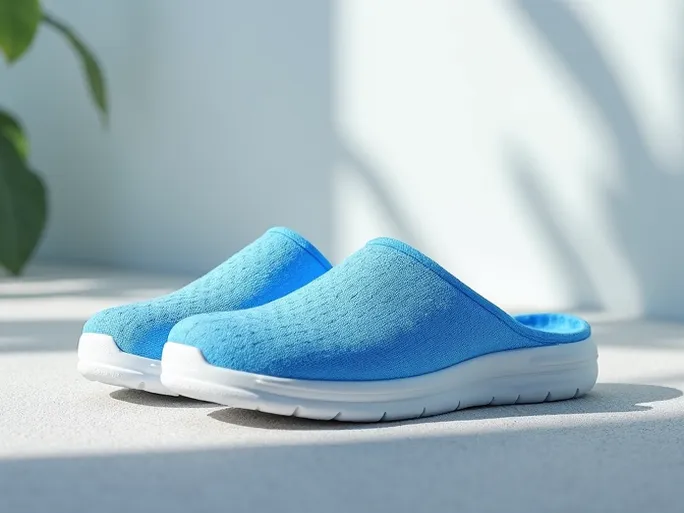 361 Launches NFO Breeze Blue Slides for Postworkout Recovery