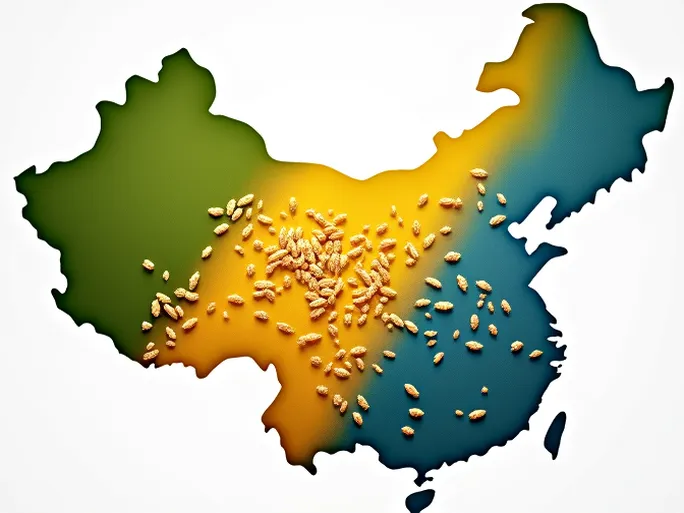 Chinas Rice Prices Show Regional Gaps in August 2025