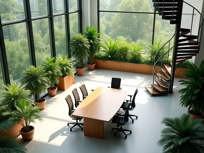 Jakarta New Office Design Harnessing Nature To Create Sustainable Workspaces