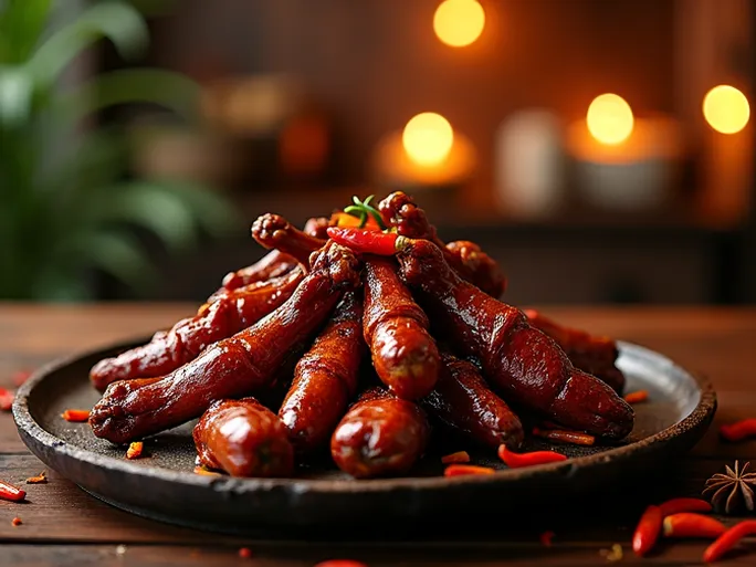Sichuan Spicy Duck Heads Gain Popularity As Delicacy