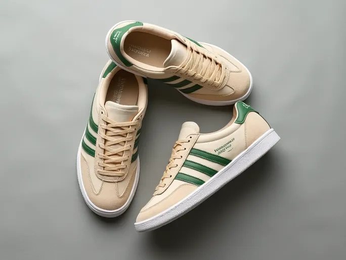 Kappa Relaunches Retro Low Sneaker in Beigegreen Palette