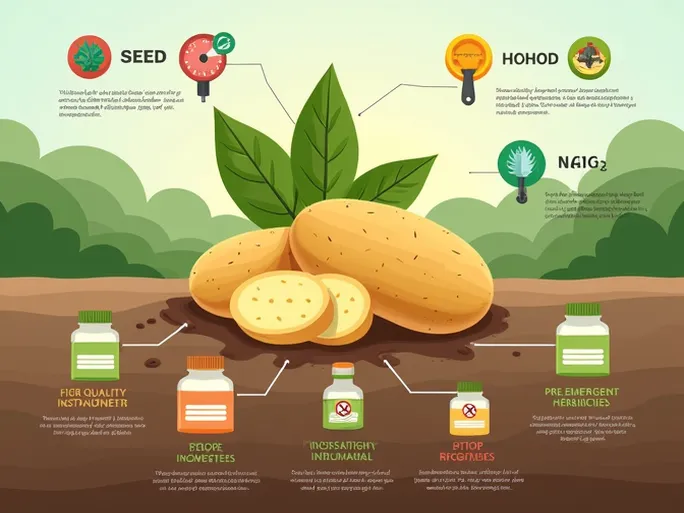 Optimizing Potato Yields with Fertilization and Weed Control