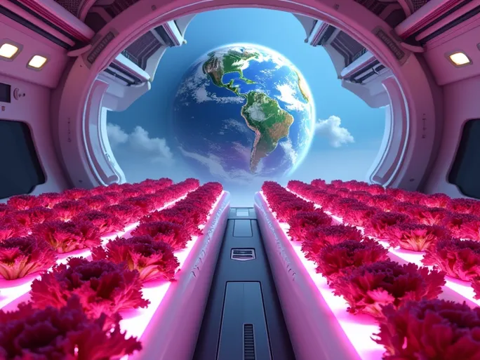 Astronauts Harvest and Eat First Issgrown Lettuce