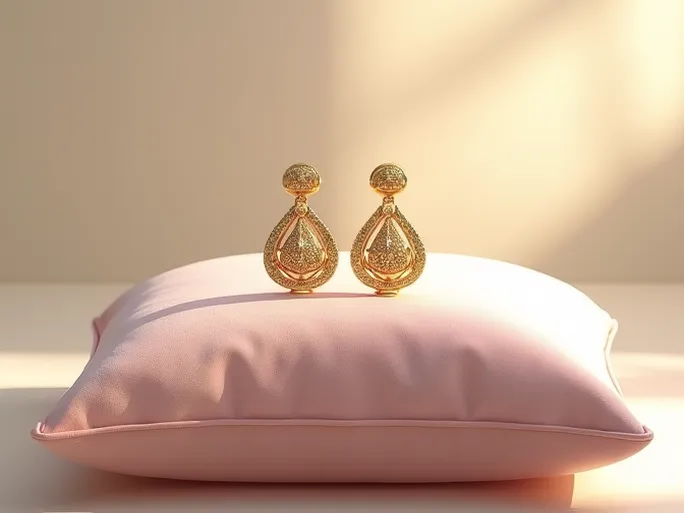 VA Collection Features Ottomaninspired Goldplated Earrings