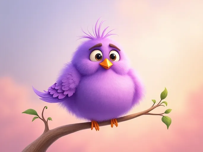 Edward Lears purple Bird Featured in VA Collectors Guide