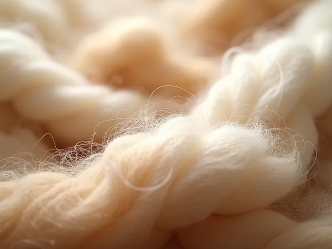 Luxury Fabric Blends Camel Hair and Australian Wool for Highend Apparel