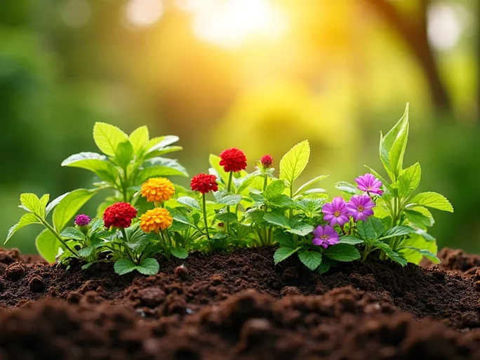Reshaping Clay Allowing Plants to Flourish in Fertile Soil