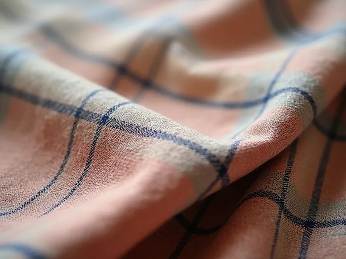 Linencotton Plaid Fabric Gains Popularity for Comfort and Style
