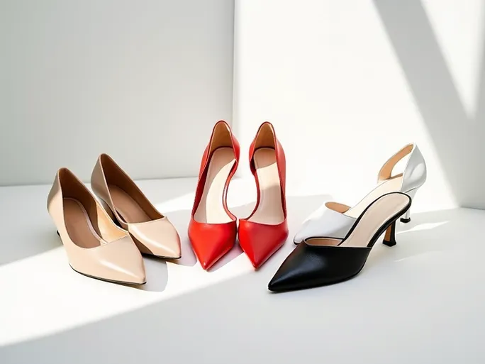 Stylish Flats and Heels Blend Elegance with Comfort