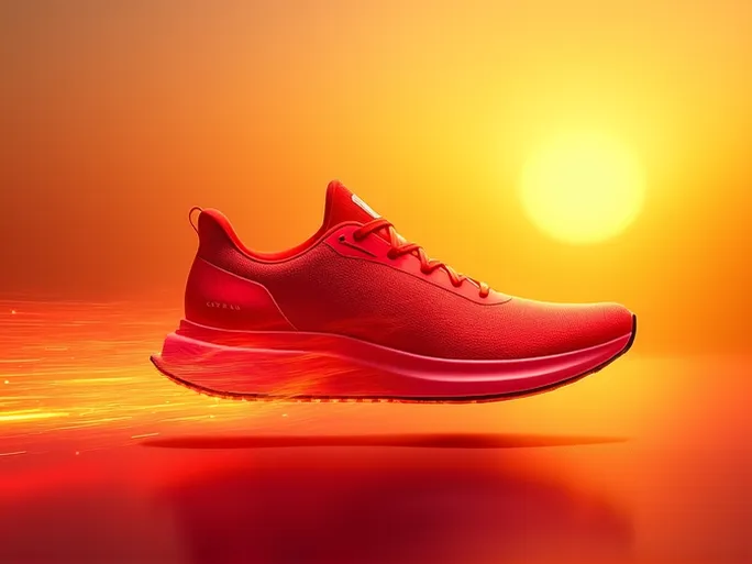 Hoka One One Clifton 5 Boosts Running Performance in Red