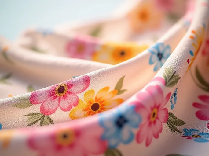 Polyester Floral Fabric Trends in Summer Womens Fashion