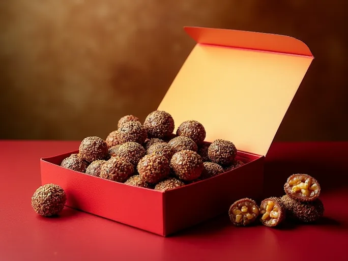 Gourmet Sesame Jujube Gift Boxes Gain Popularity for Chinese New Year