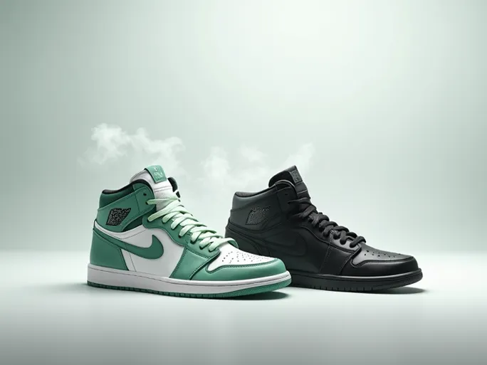 Air Jordan 1 Mid jade Smoke Blends Style and Subtlety