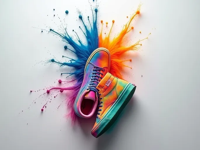 Vans Aries Revamp OG Chukka Boot with Tiedye Design