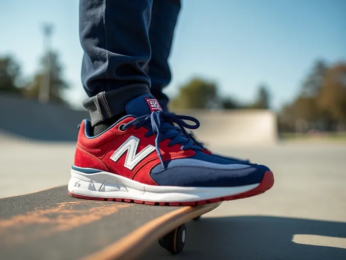 New Balance Numeric Launches Laceless 306 in Navy and Red