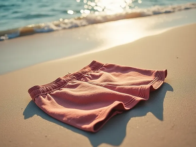 Worlds First Allnatural Material Swim Trunks Comfortable And Ecofriendly
