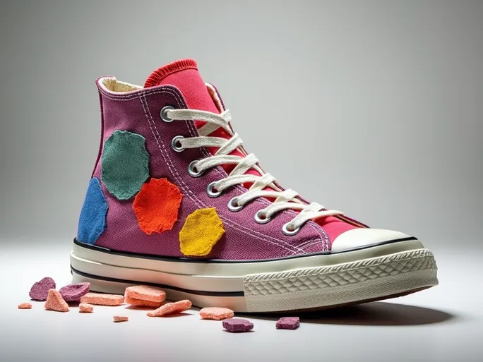 Converse Chuck 70 Unveils Herringbone Patchwork Design