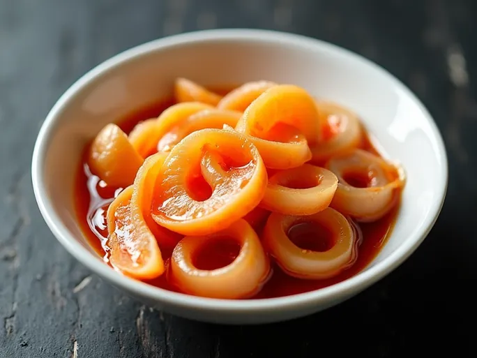 Spicy Pickled Lotus Root Gains Popularity in Wholesale Markets