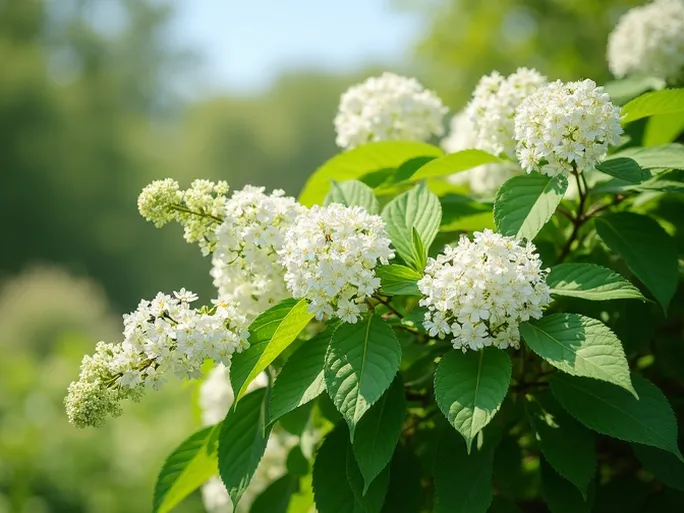 Viburnum Opulus Adds Vibrant Color to Gardens