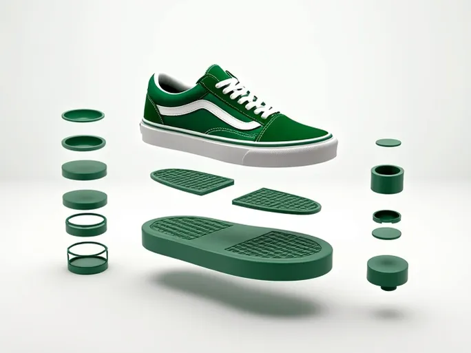 Vans Old Skool Tritone Green Gains Streetwear Popularity