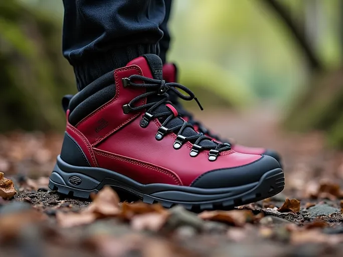 Timberland 10 Deep Launch Nomad Red Euro Hiker Boot