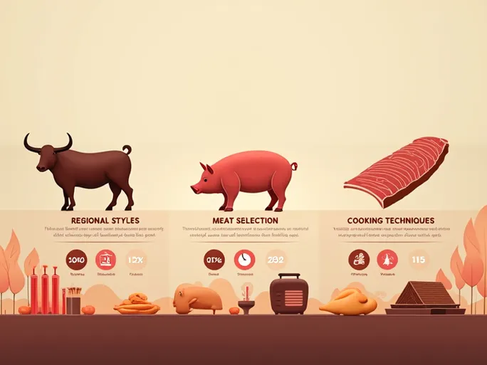 Data Reveals Distinct Styles in American BBQ Regions
