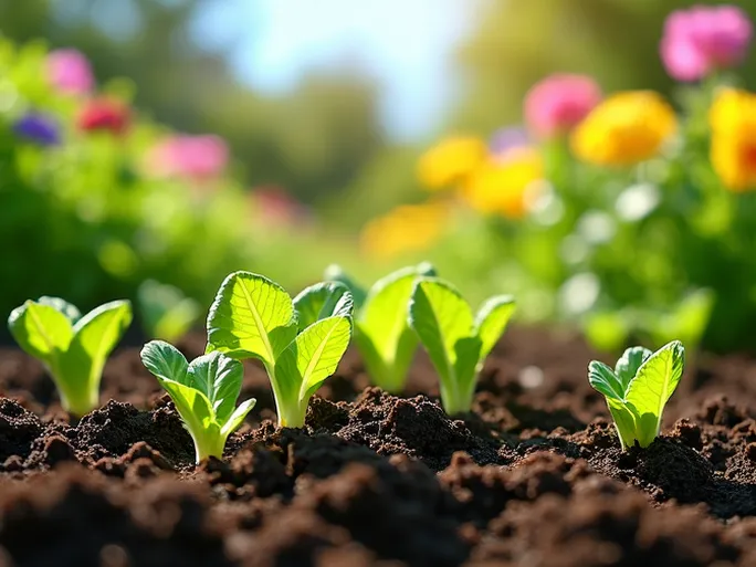 Soil Heating in Spring Preparing for Sowing and Planting