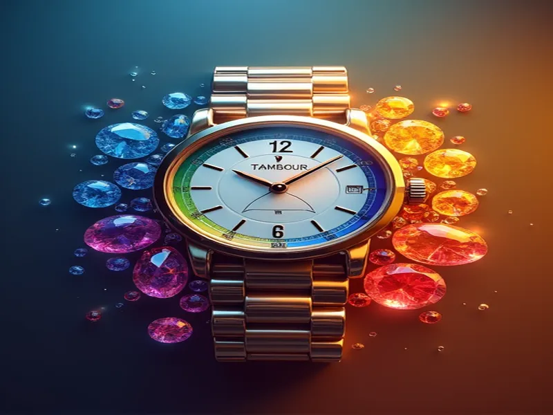 Louis Vuitton Tambour High-end Rainbow Watch Introduction