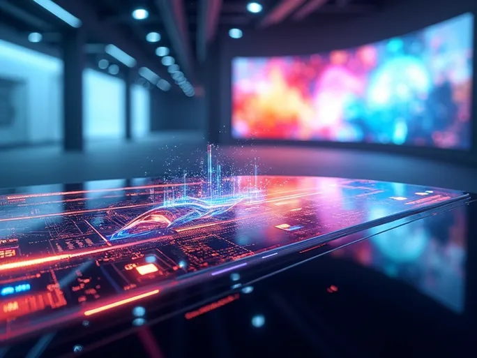 Innolux Debuts Microled Tech for Automotive Art Displays