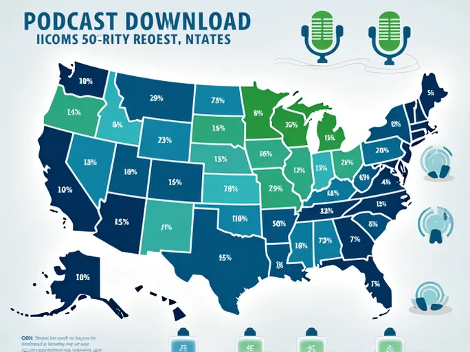 Spotify Drives Regional Podcast Consumption Gaps in U.S.