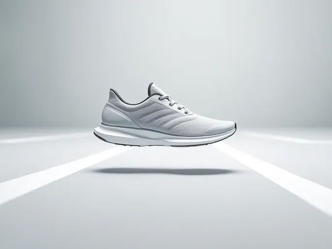 Lining Launches Lightweight Infinity Running Shoe in Gray and White