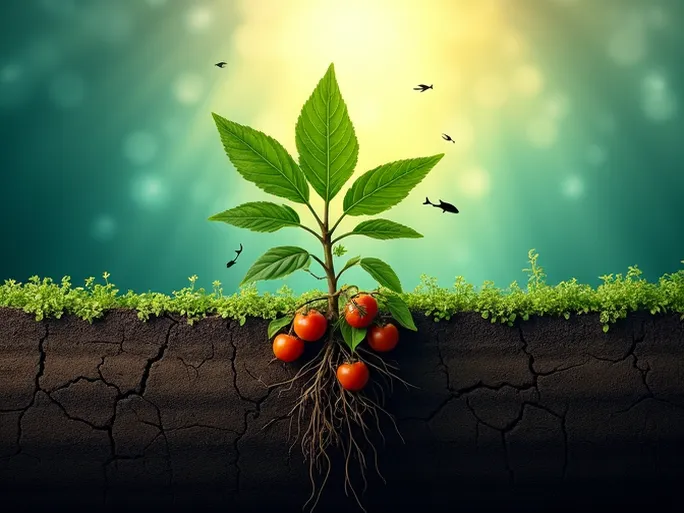 Deepsea Algae Fertilizer Enhances Crop Yield and Quality