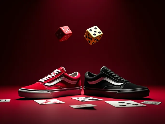 Vans Feature Collaborate on Limited double Down Sinners Club Sneaker