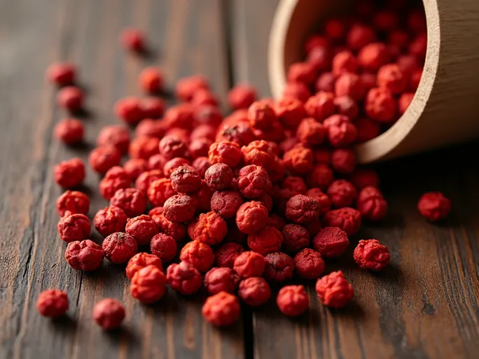 Shexian Red Sichuan Peppercorns Quality and Flavor Evaluated
