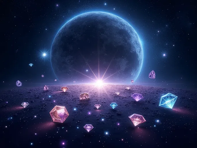 Rare Meteorite Diamonds Offer Clues to Spaces Mineral Wealth