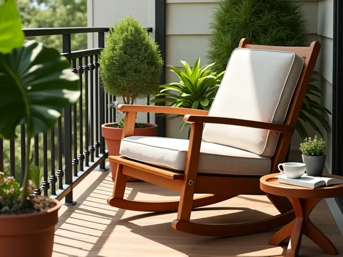 American Casual Style Balcony Makeovers Gain Popularity