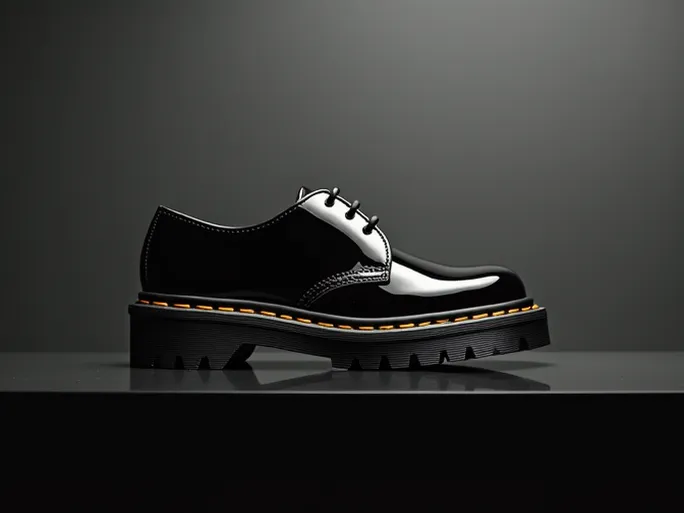 Dr Martens 1461 Combines Style and Comfort in Glossy Finish