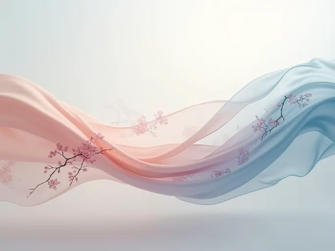 Hanfu Fabric Blends Viscosenylon for Ethereal Ancient Style