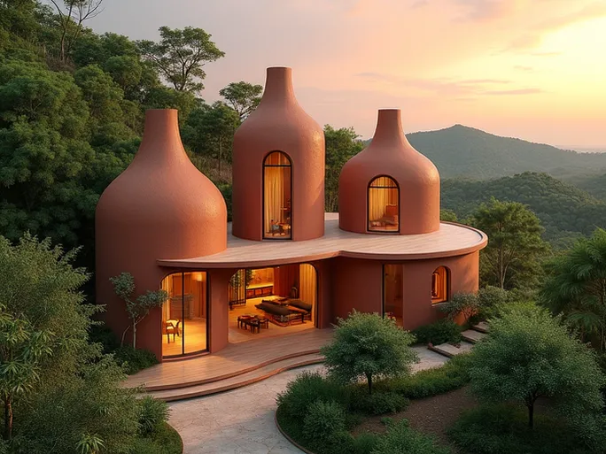 Reshaping Home Experience In A Pottery Atmosphere The Design Charm Of Vietnams Earthenware House