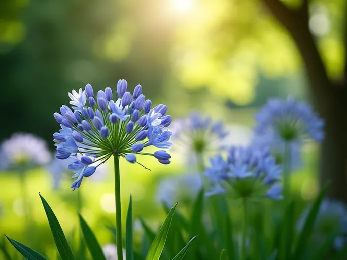 Agapanthus full Moon Gains Popularity in Summer Gardens