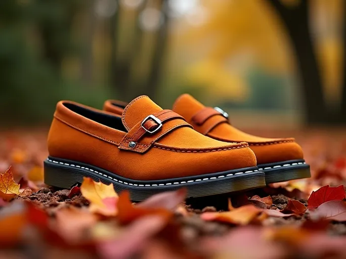 Dr Martens Launches Adrian Autumn Spice Loafers for Fall