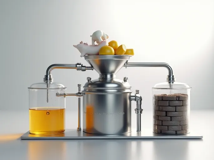 New System Converts Animal Waste into Profitable Oil
