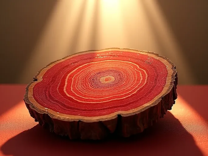Artisans Transform Prickly Ash Wood into Vibrant Red Crafts