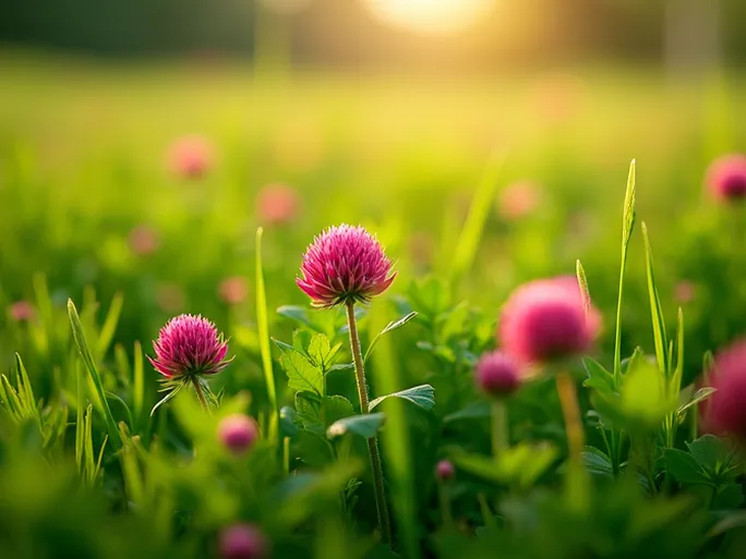 Grassfed Beef Gains Weight Faster on Red Clover Pastures