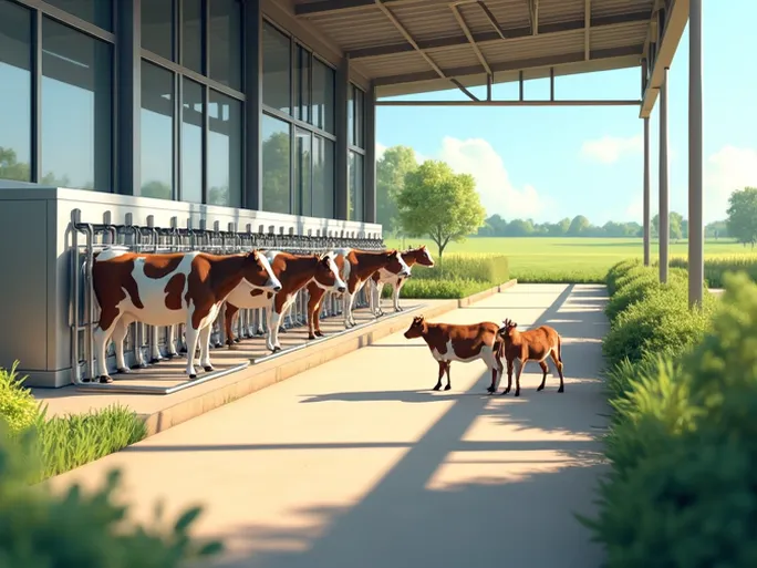 Robotic Training Boosts Milking Efficiency in Smart Dairy Farms