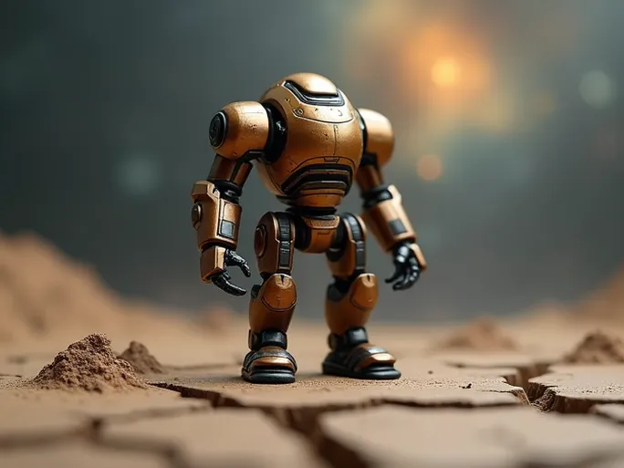 Limitededition future Brown Mechwarrior Model Unveiled
