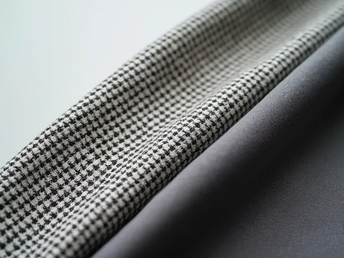 Wool Blazers and Uniforms Favor Houndstooth Fabric Trend