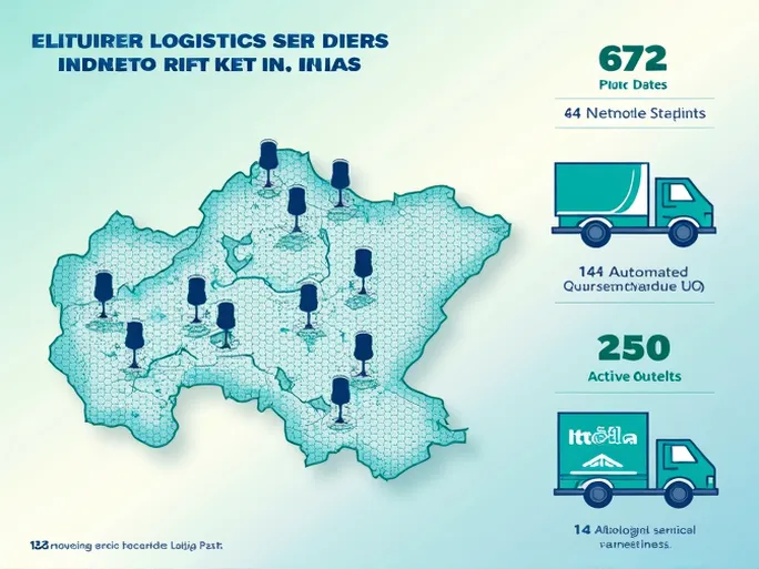 Latvijas Pasts Dominates Latvia's Outdoor Logistics With Expansive Network